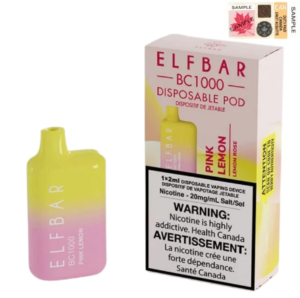 ELF BAR PINK LEMON DISPOSABLE VAPE – Winks & Vape Shop